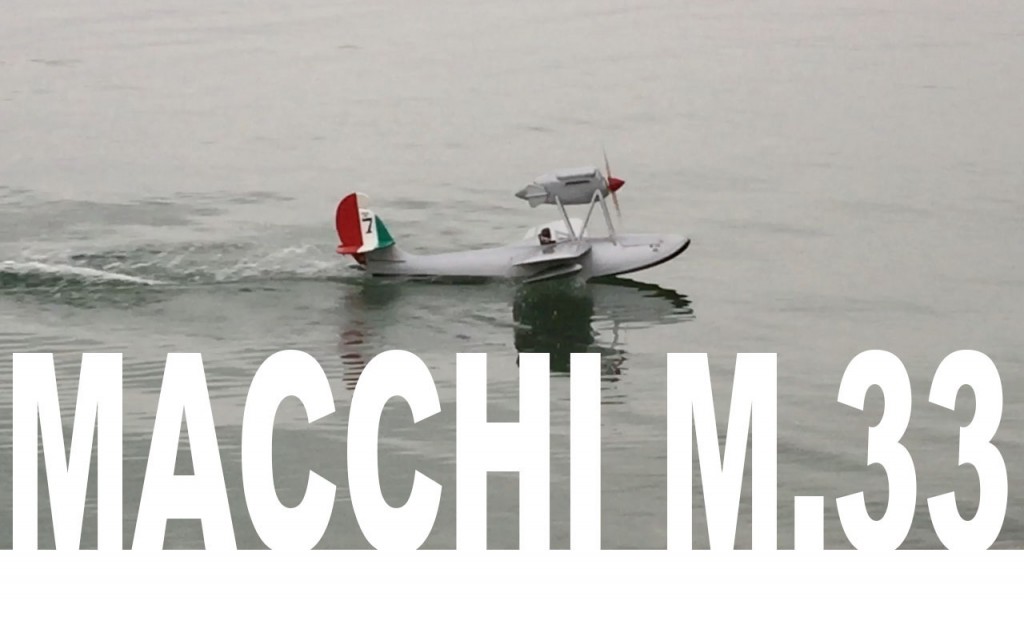Macchi M33 un hydravion radiocommandé sur le Lac Léman - aero-modelisme.com
