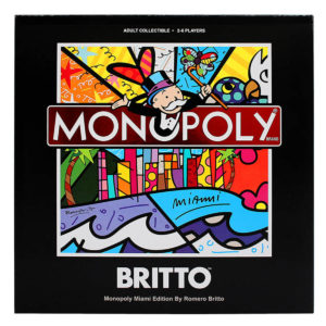 Monopoly Miami Edition Limité Romero Britto_01 - aero-modelisme.com