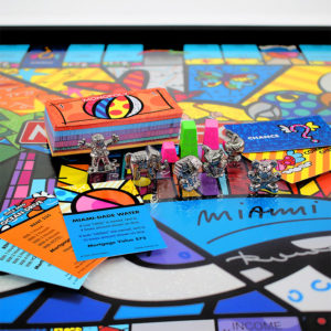 Monopoly Miami Edition Limité Romero Britto_04 - aero-modelisme.com