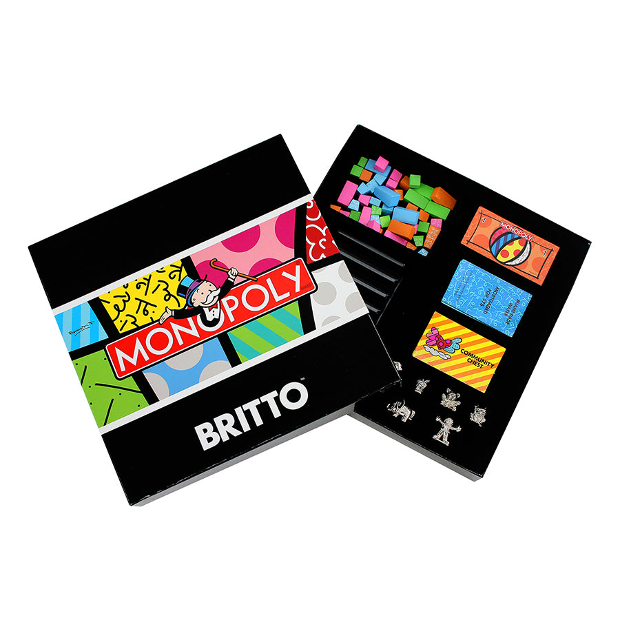 Monopoly Miami Edition Limité Romero Britto_05 - aero-modelisme.com